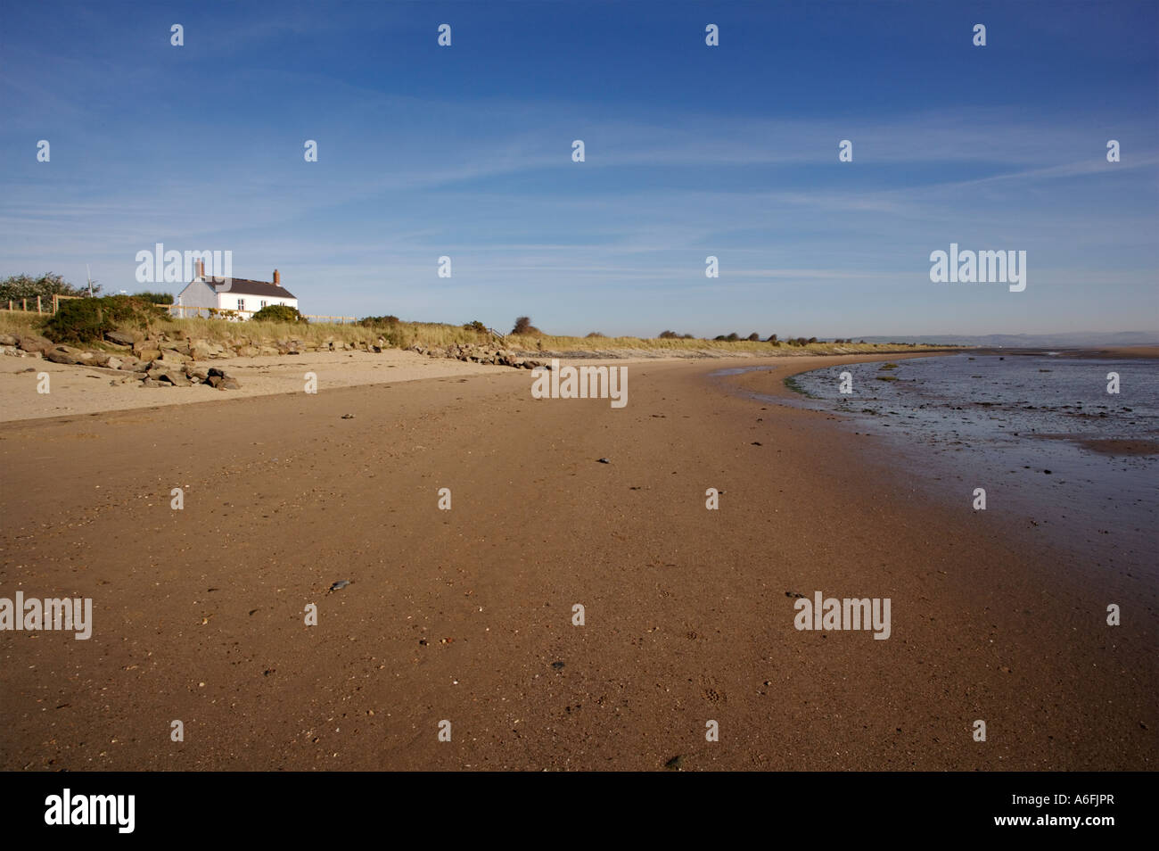 braunton burrows biosphere devon image Stock Photo - Alamy