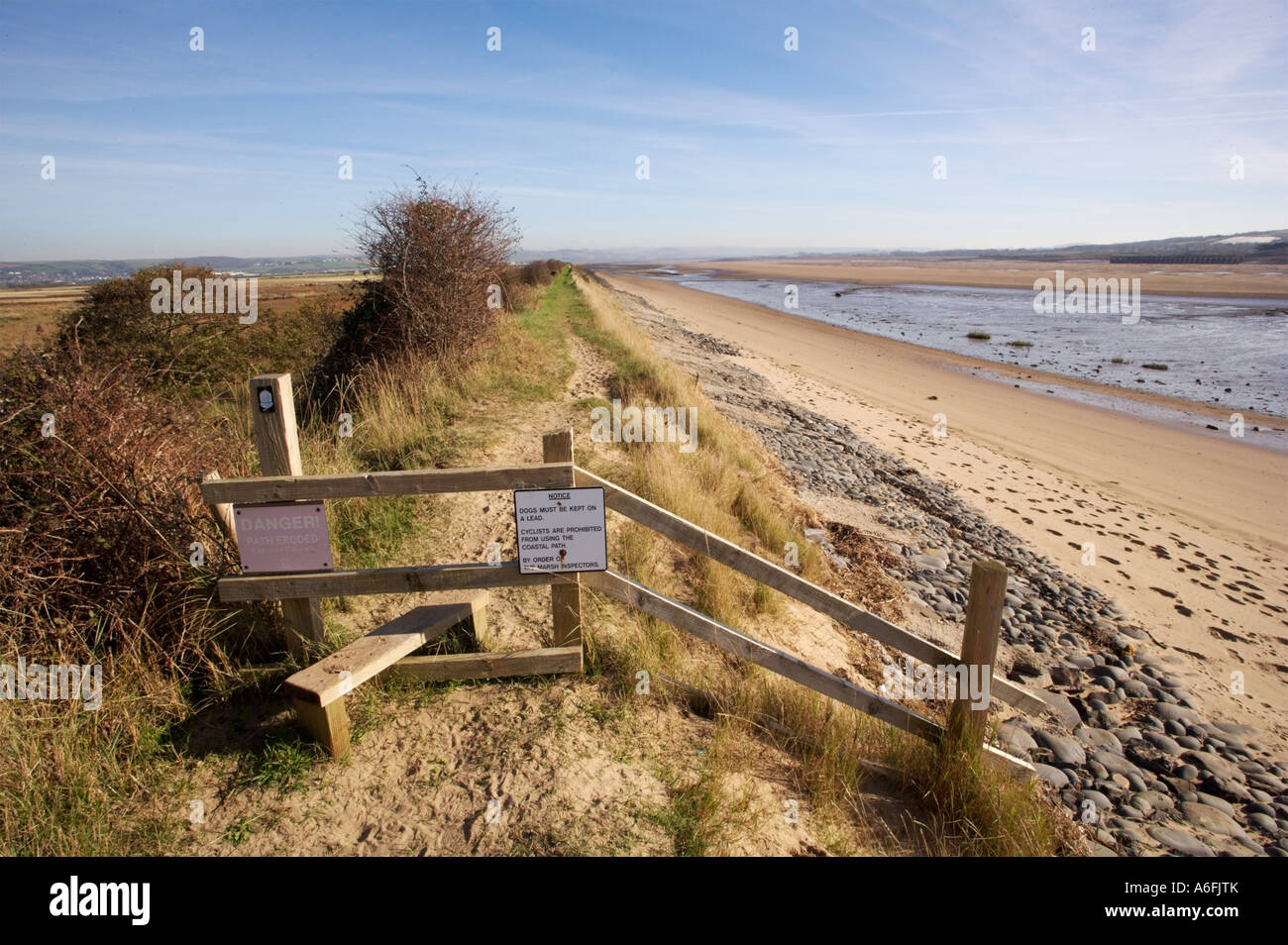braunton burrows biosphere devon Stock Photo - Alamy