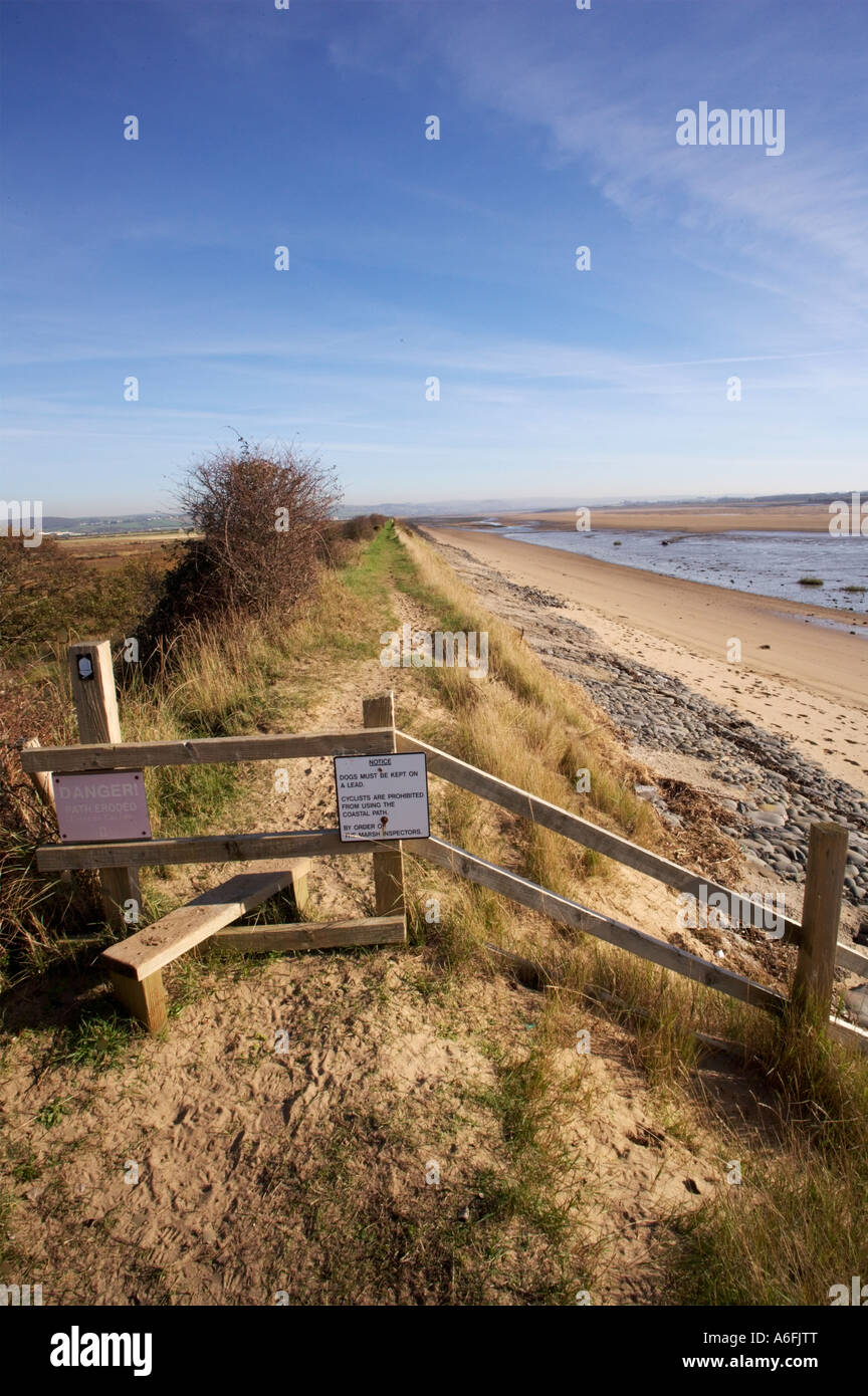 braunton burrows biosphere devon Stock Photo - Alamy