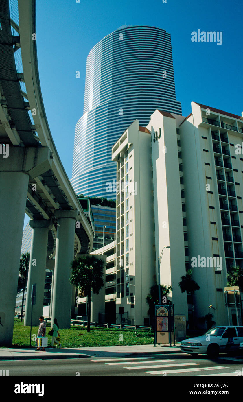 Downtown Miami Florida 1990 Miami: Miami Downtown, Miami Beach South,