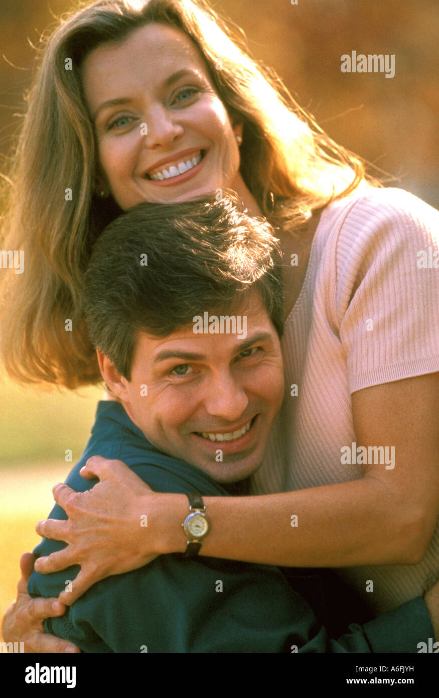 Happy couple Portrait Stock Photo - Alamy
