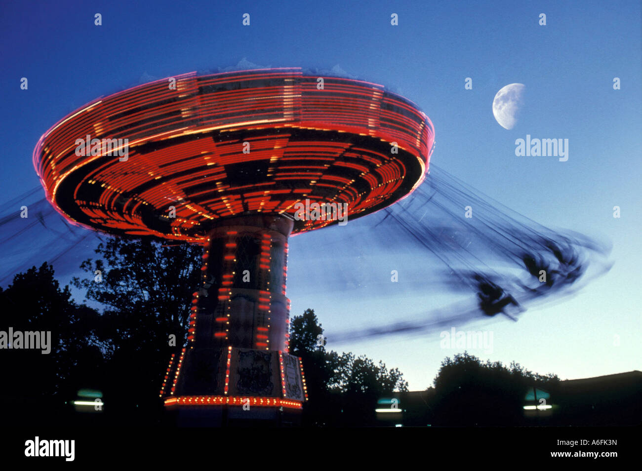 Amusement park ride Stock Photo - Alamy