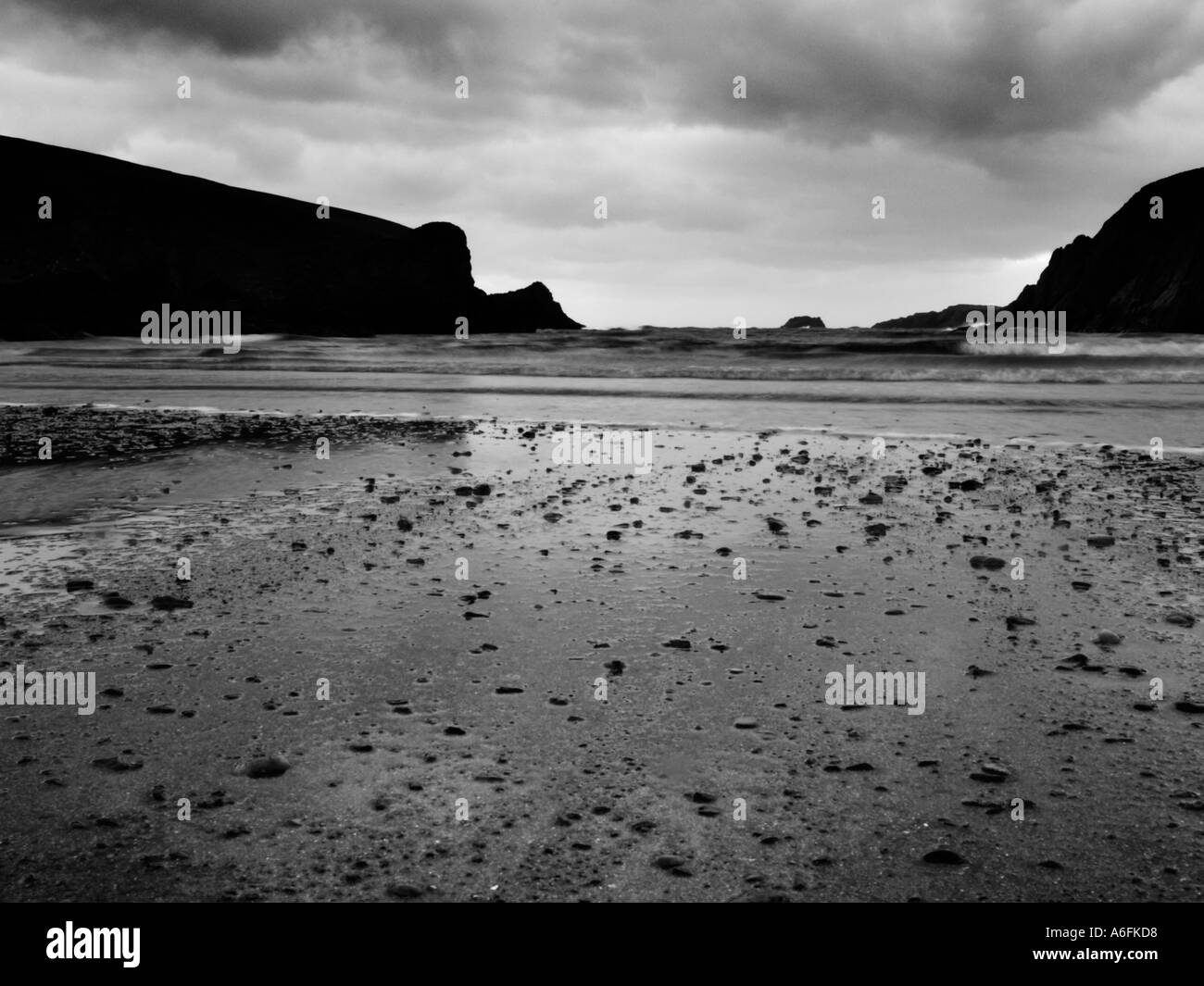 Stormy rocks Black and White Stock Photos & Images - Alamy