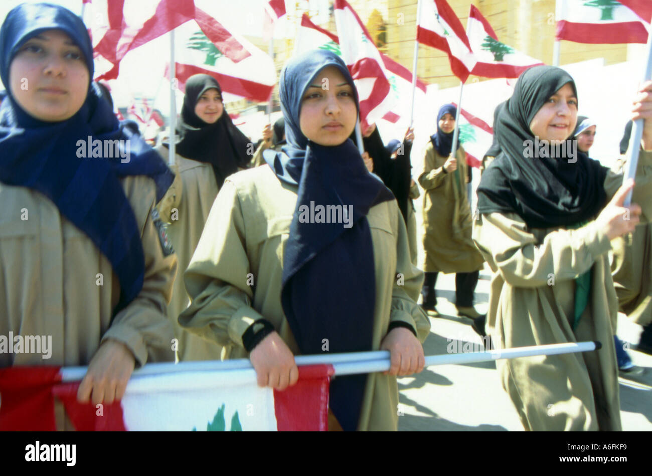 veil of procession beirut lebanon Stock Photo - Alamy