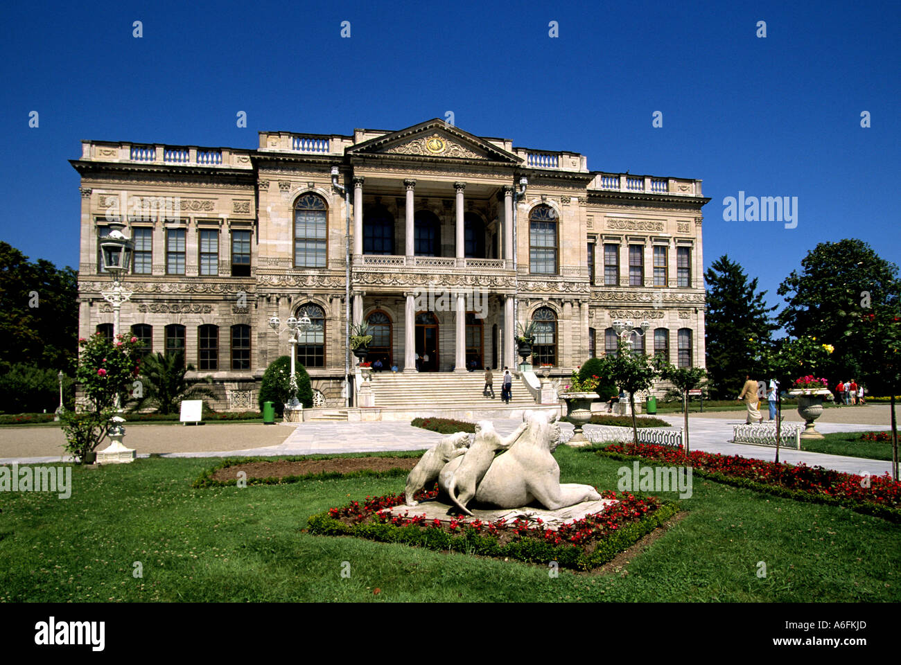 Turkey Istanbul Dolmabahçe Palace Stock Photo - Alamy