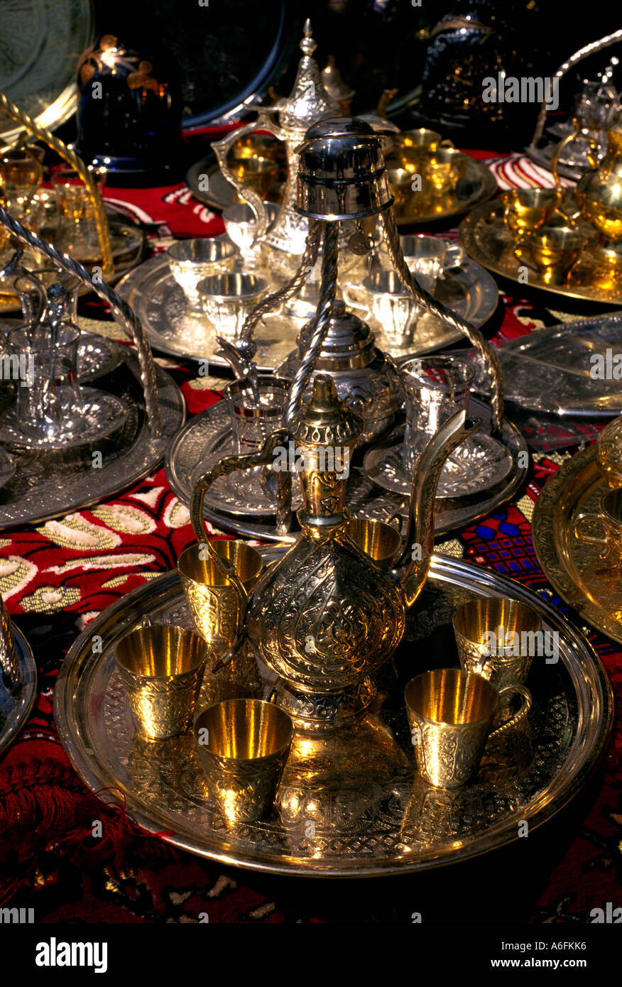 Turkey Istanbul Craft Industry Brass Stock Photo - Alamy