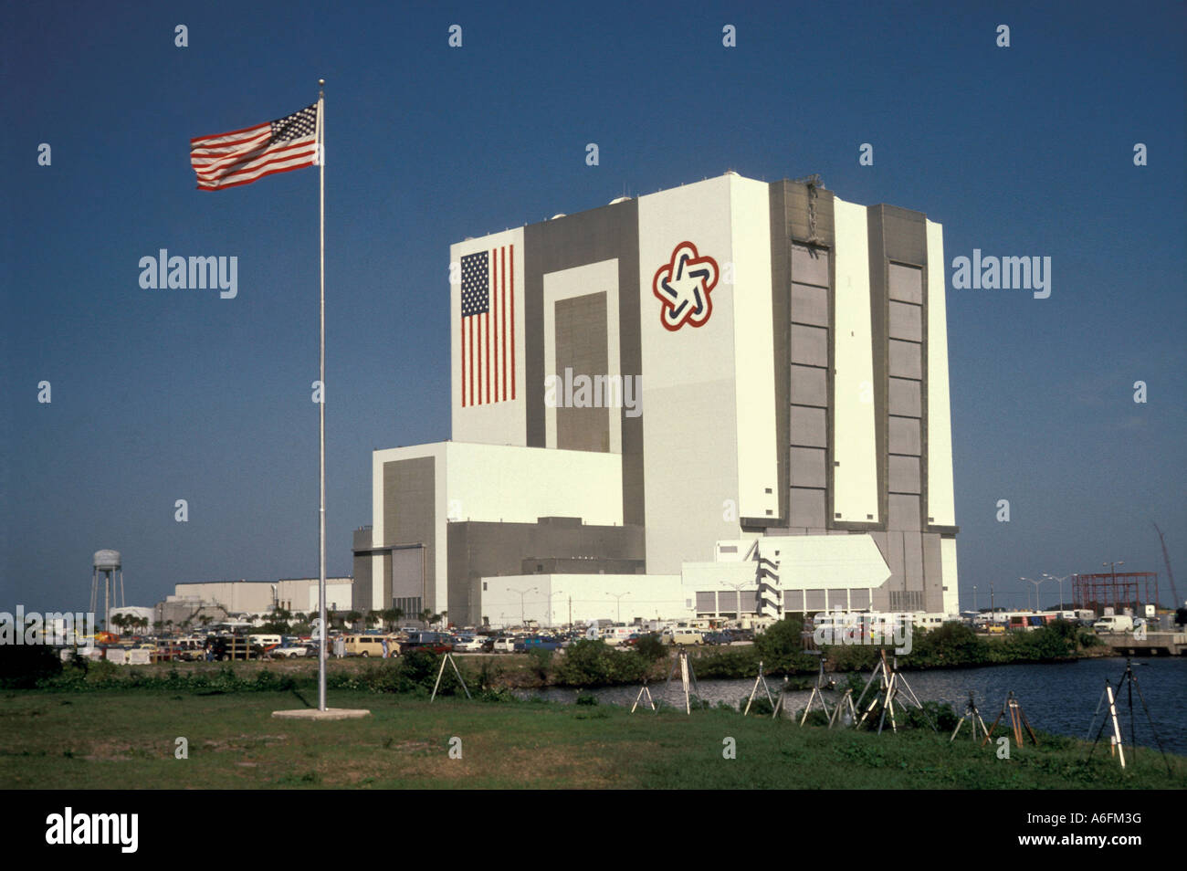 Vehicle Assembly Building Cape Canaveral Kennedy Space Center Stock Photo - Alamy
