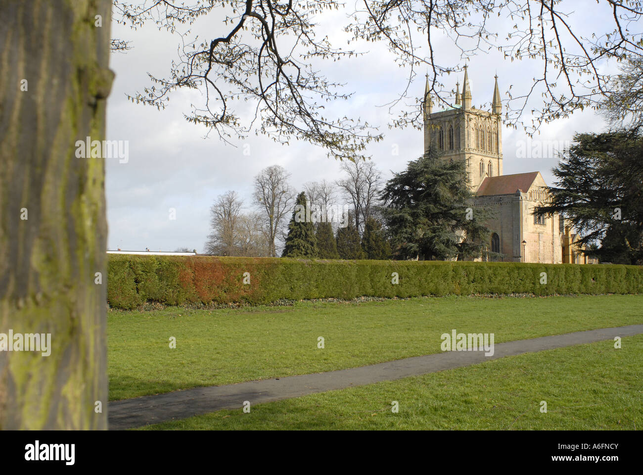 Pershore Abbey, Pershore, Worcestershire Stock Photo - Alamy