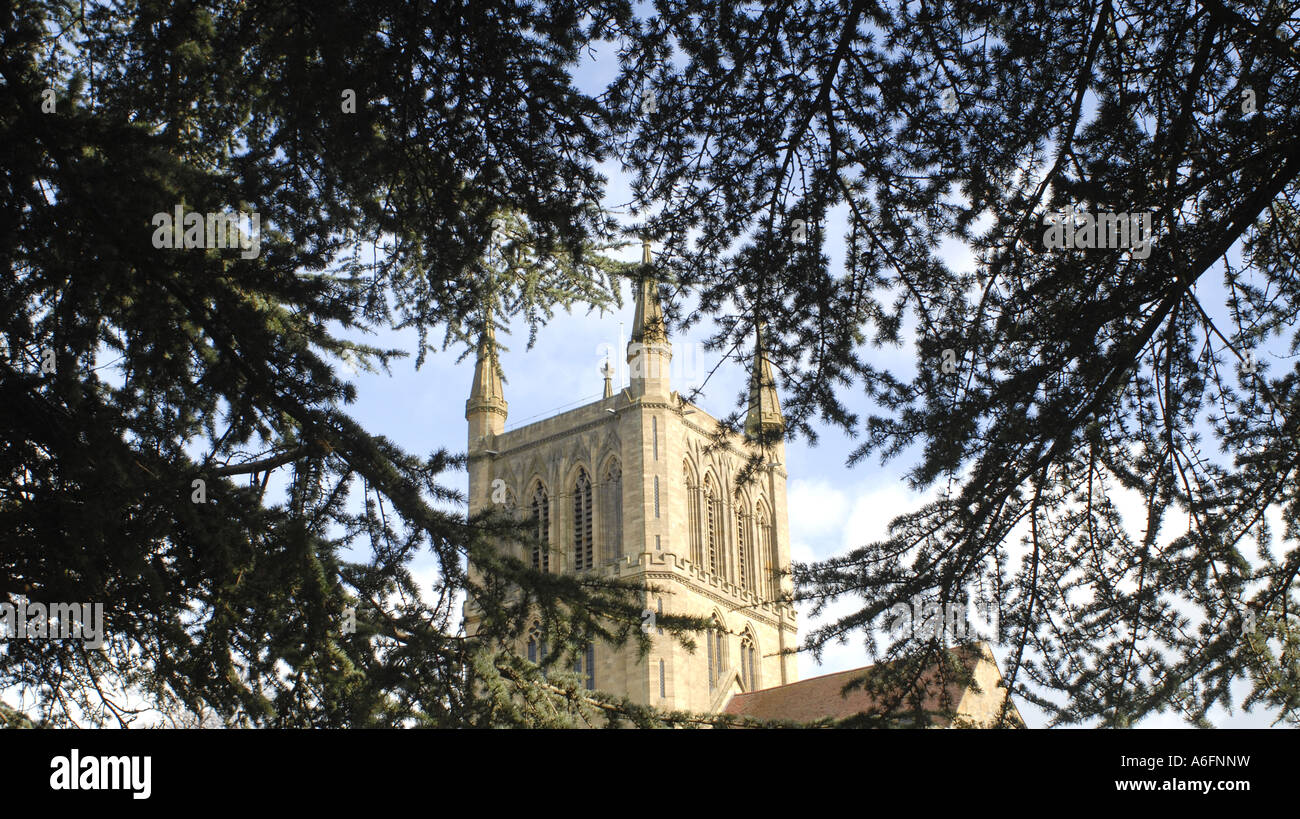 Pershore Abbey, Pershore, Worcestershire Stock Photo - Alamy