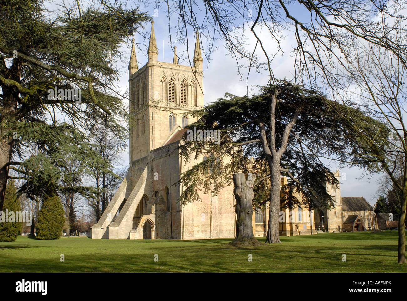 Pershore Abbey, Pershore, Worcestershire Stock Photo - Alamy