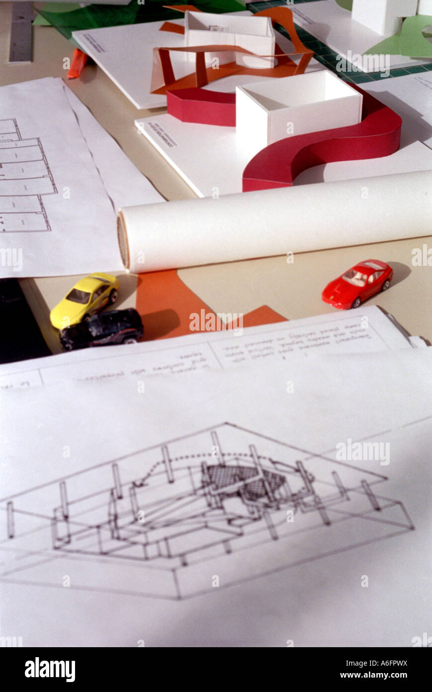 3d models plans hi-res stock photography and images - Alamy