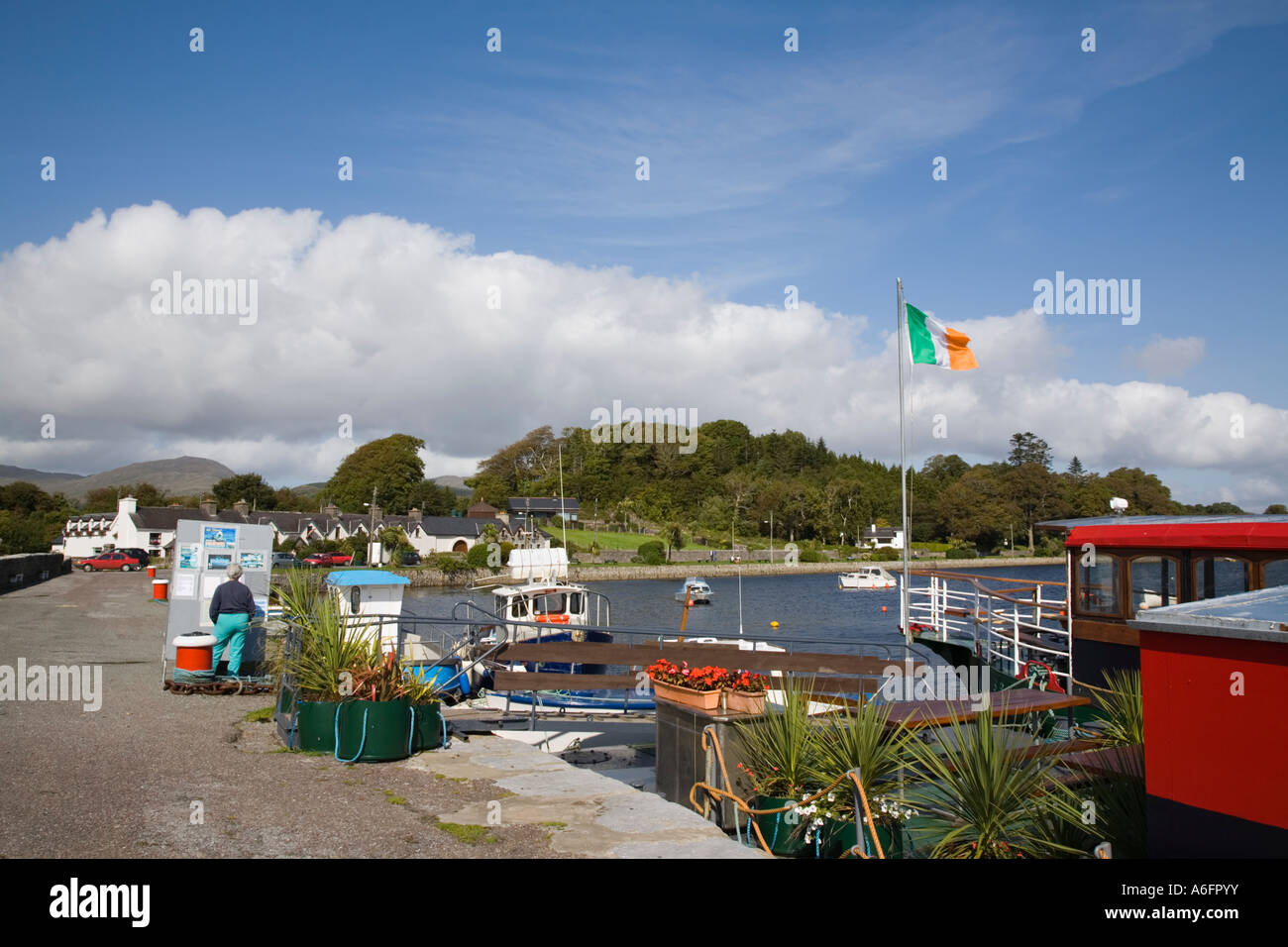 Pier harbour on kenmare river hi-res stock photography and images - Alamy