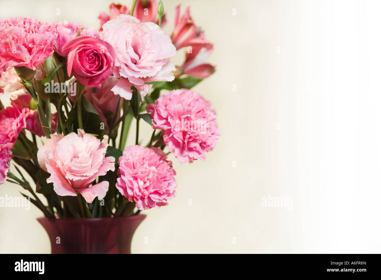 Pink floral bouquet Stock Photo - Alamy