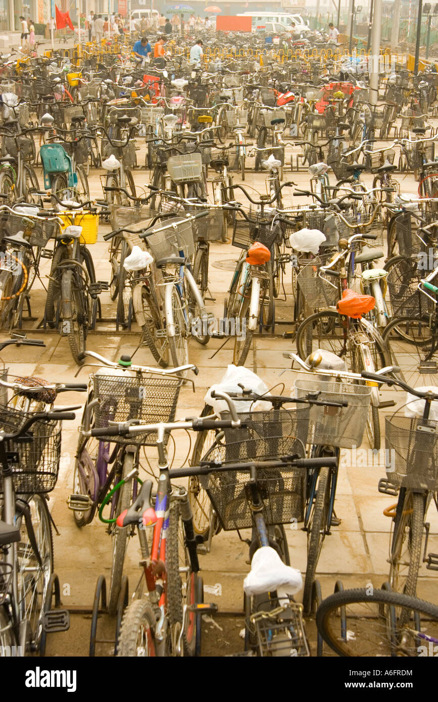 China beijing bicycle parking lot hi-res stock photography and images ...