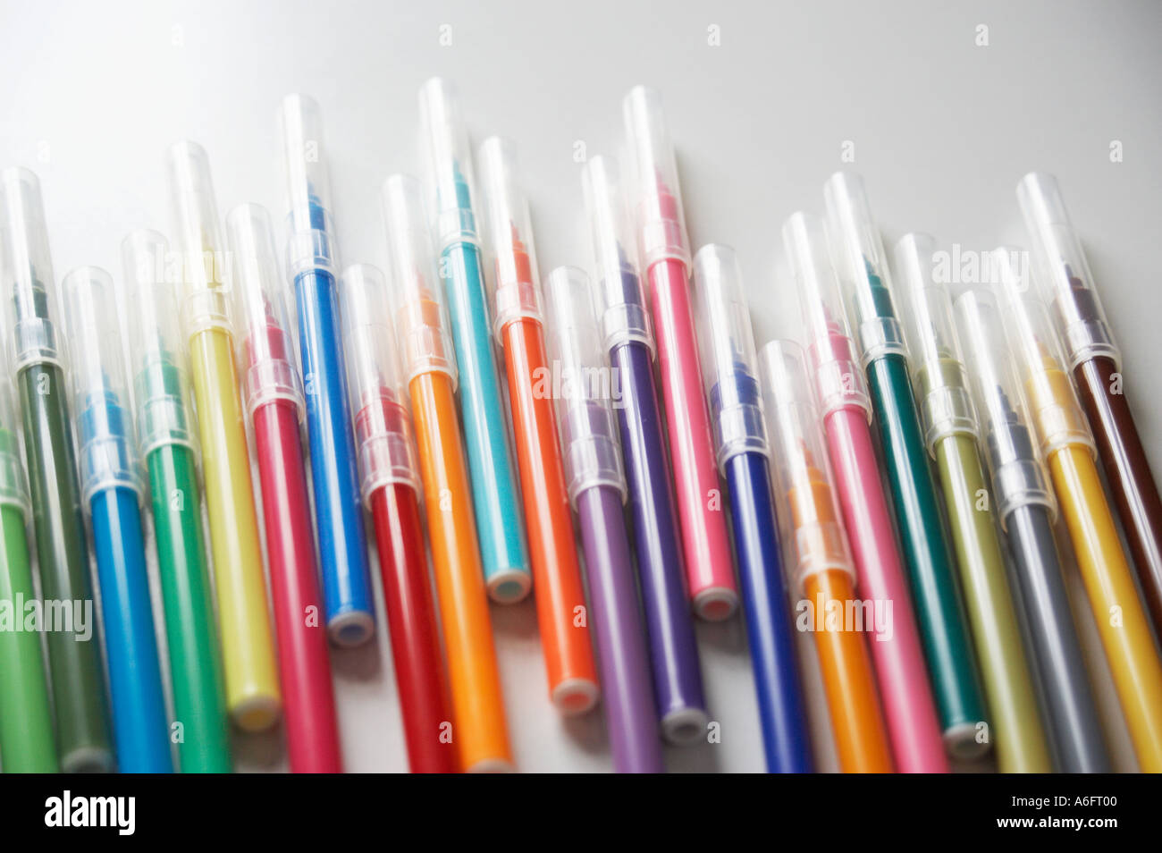 Multi coloured pens hi-res stock photography and images - Alamy
