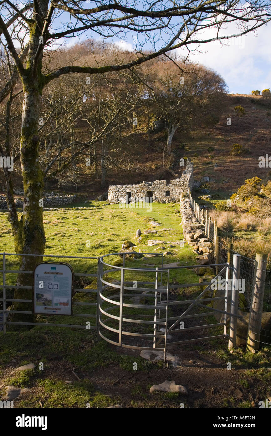 Entrance to St Cybi's holy well Ffynnon Gybi and caretakers cottage on ...