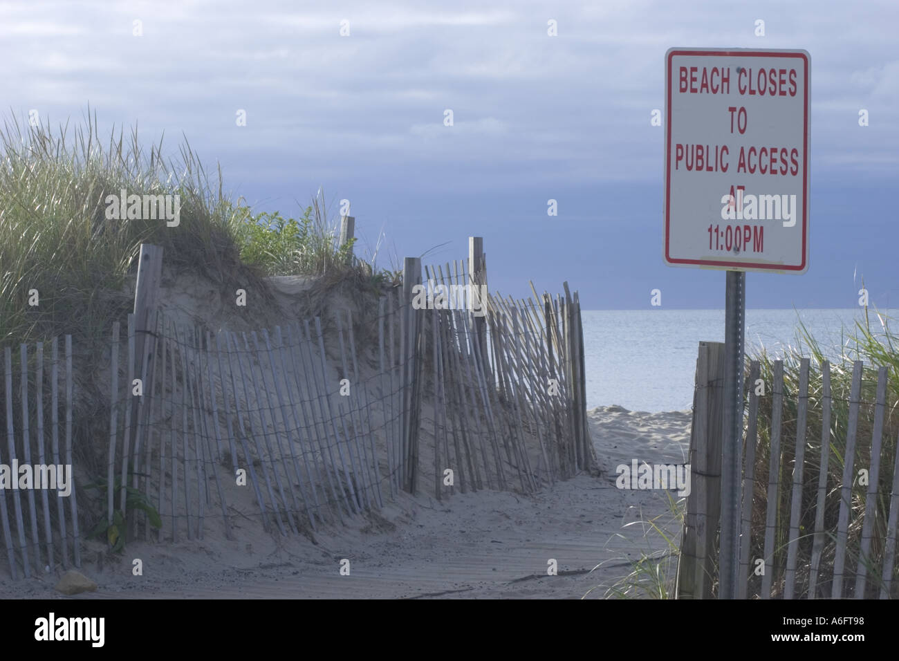 Early morning at a Cape Cod beach Stock Photo - Alamy