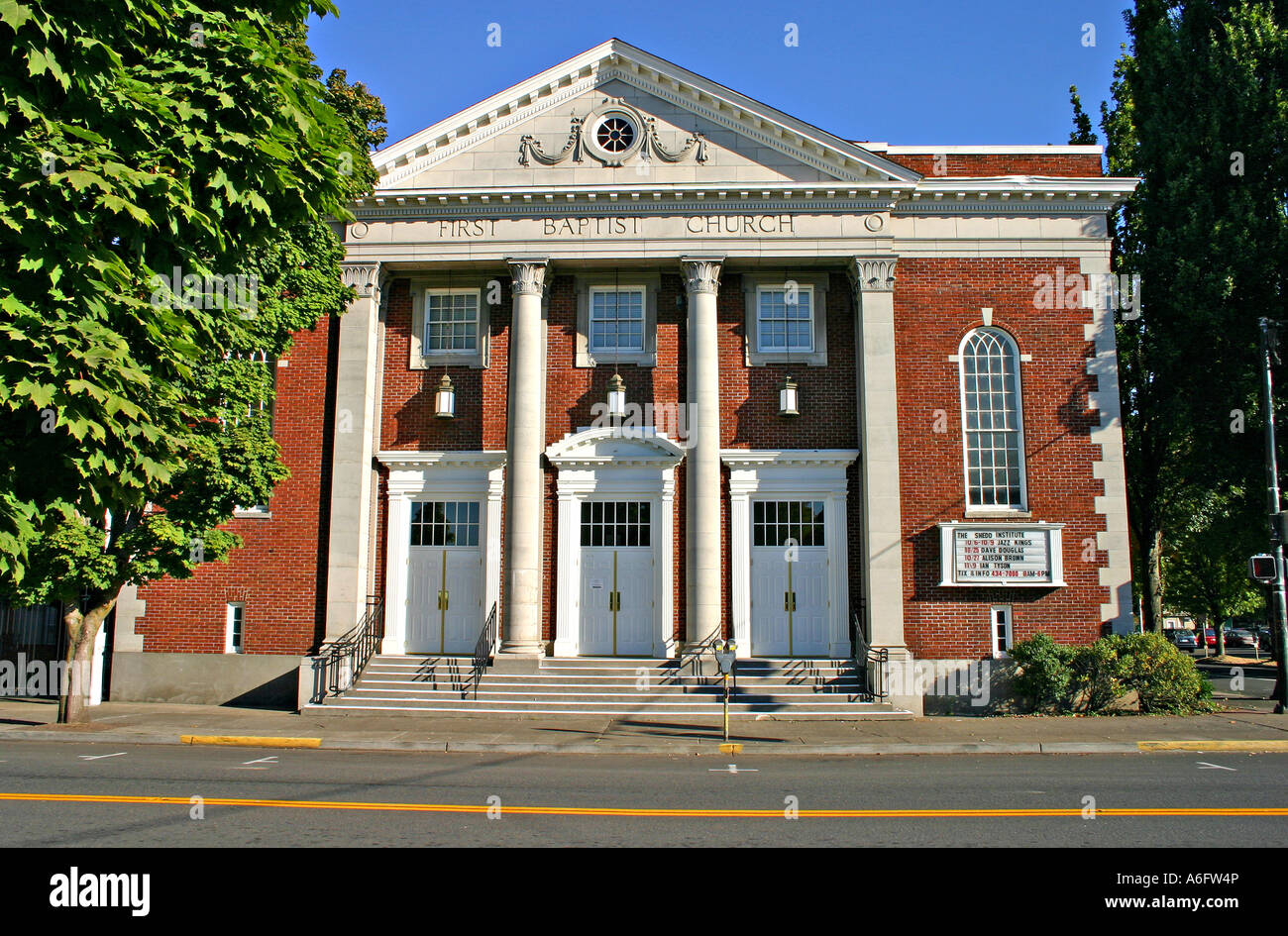 John G Shedd Institute for the Arts in former church downtown Eugene ...