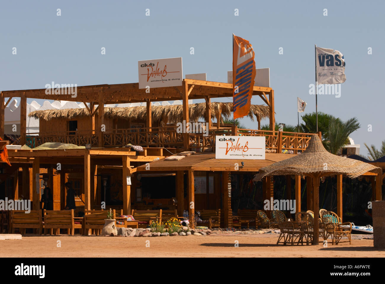 Club Dahab Egypt Stock Photo - Alamy