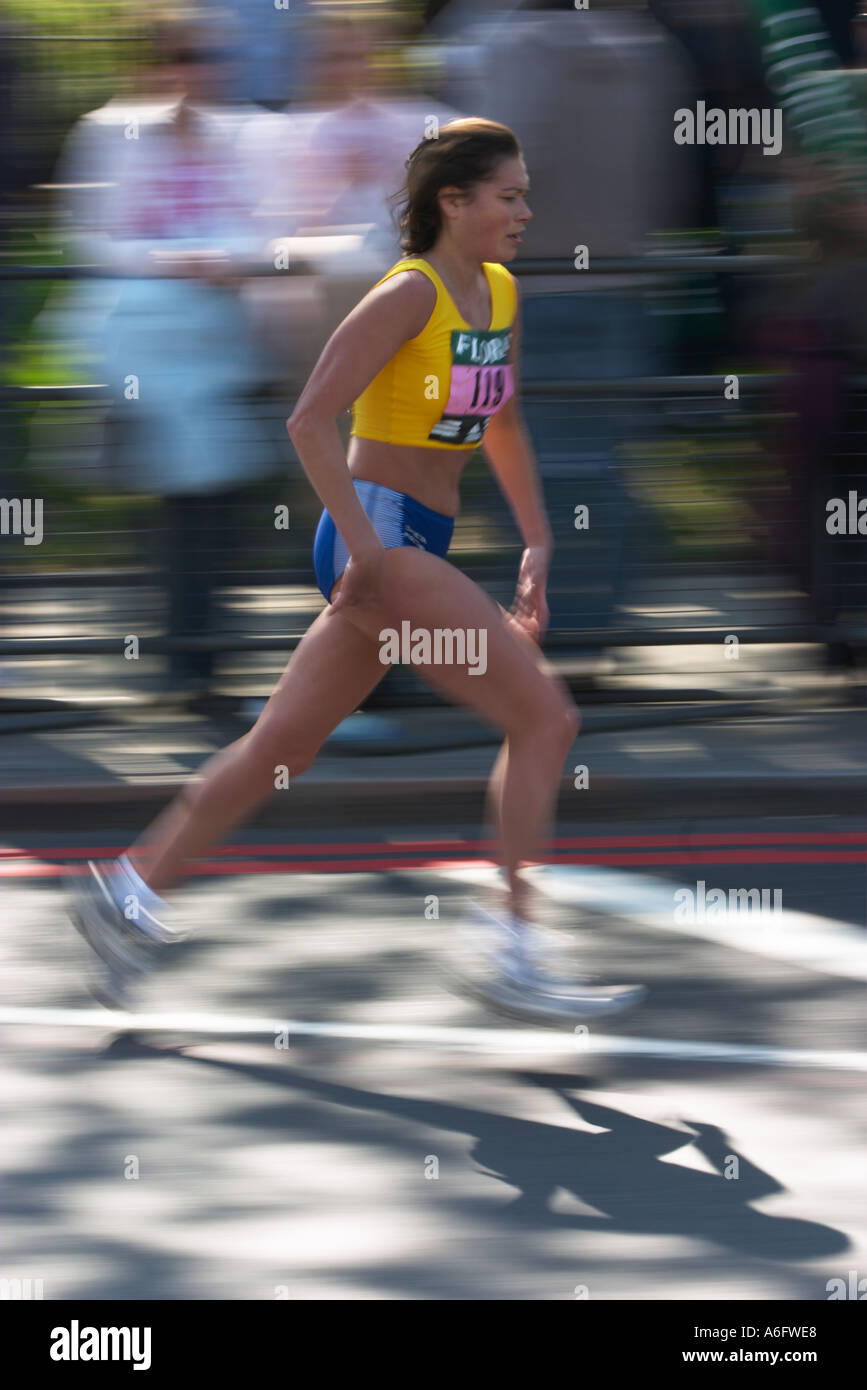 Marathon london sun hi-res stock photography and images - Alamy