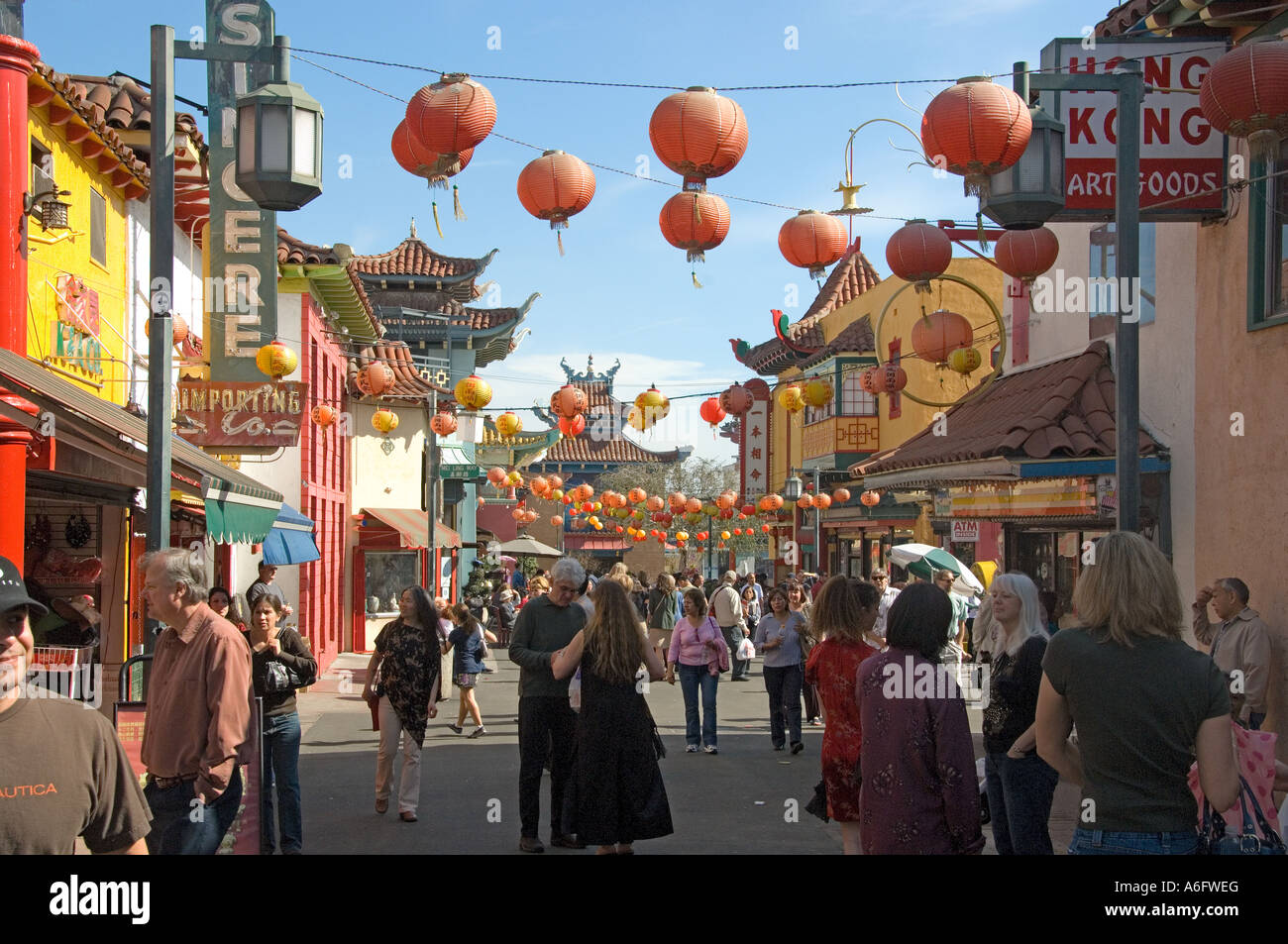 Chinatown, Los Angeles 1 Stock Photo - Alamy