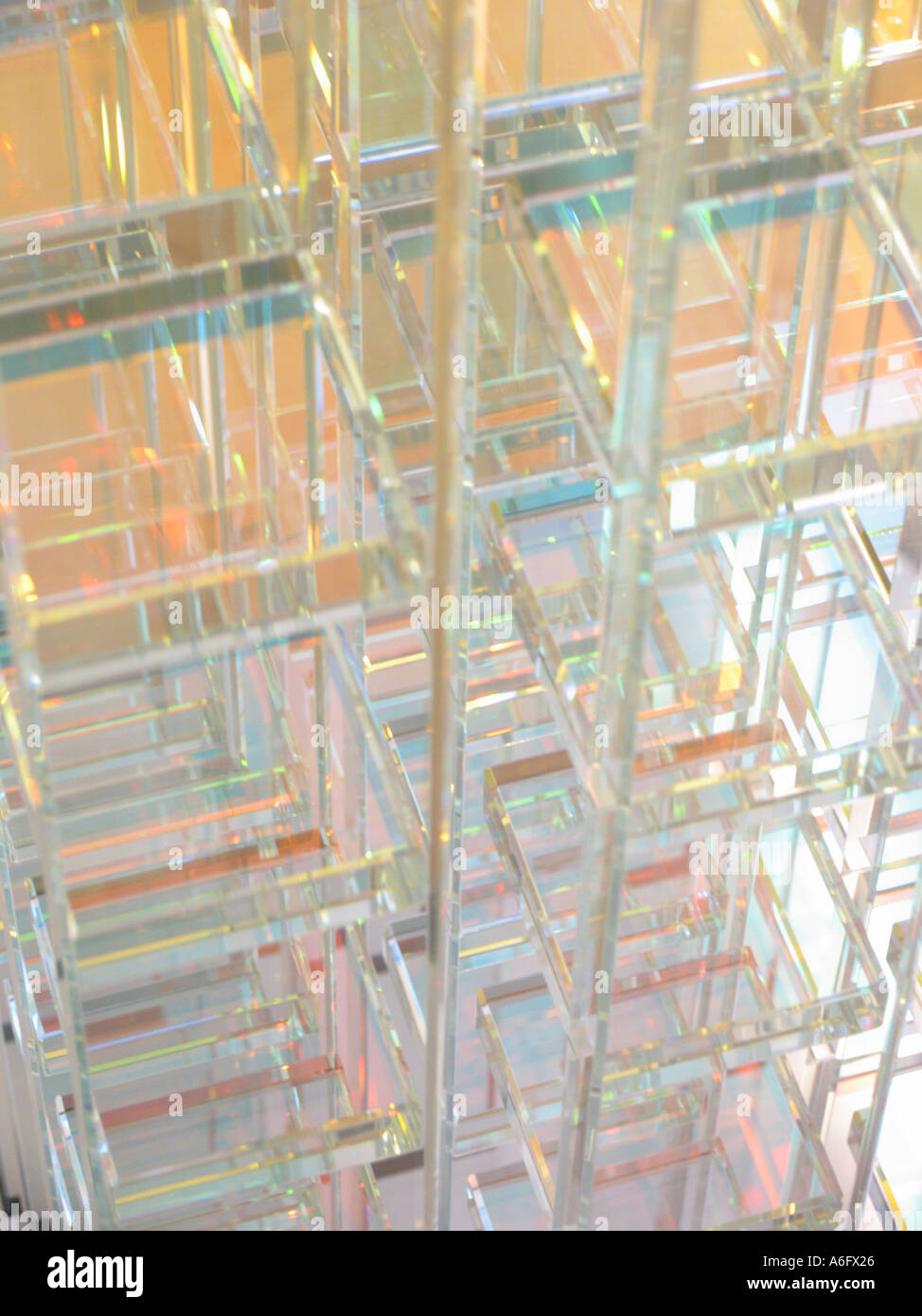 Glass prism 2 Stock Photo - Alamy