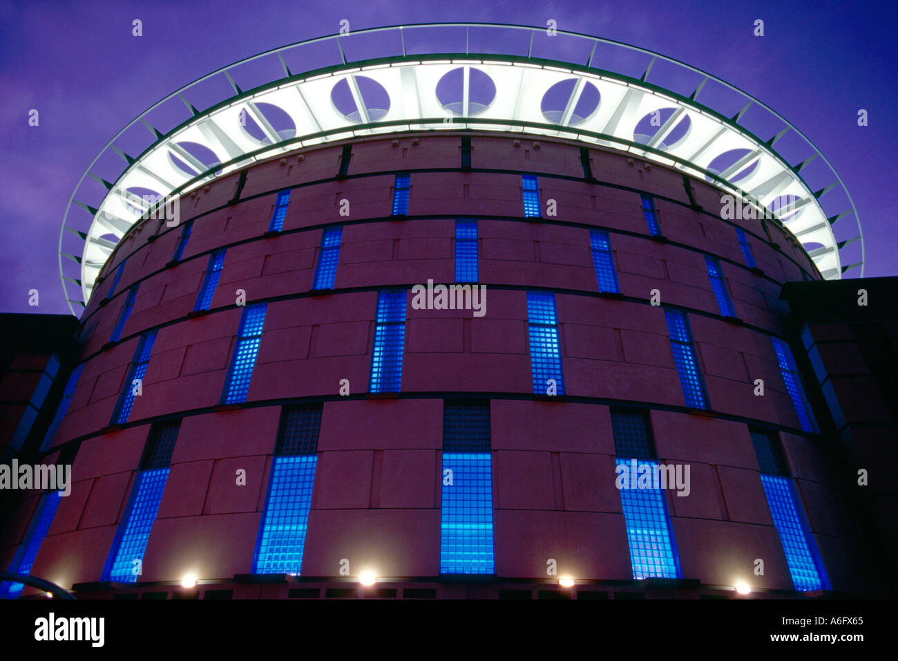 The Edinburgh International Conference Centre at dusk Stock Photo - Alamy