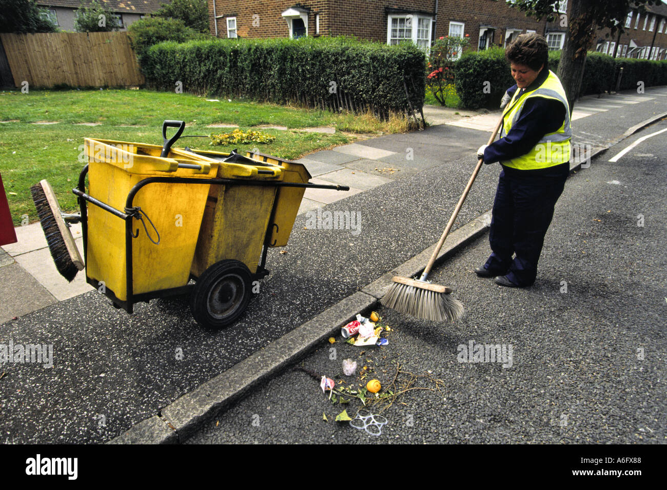 Woman working local council hi-res stock photography and images - Alamy