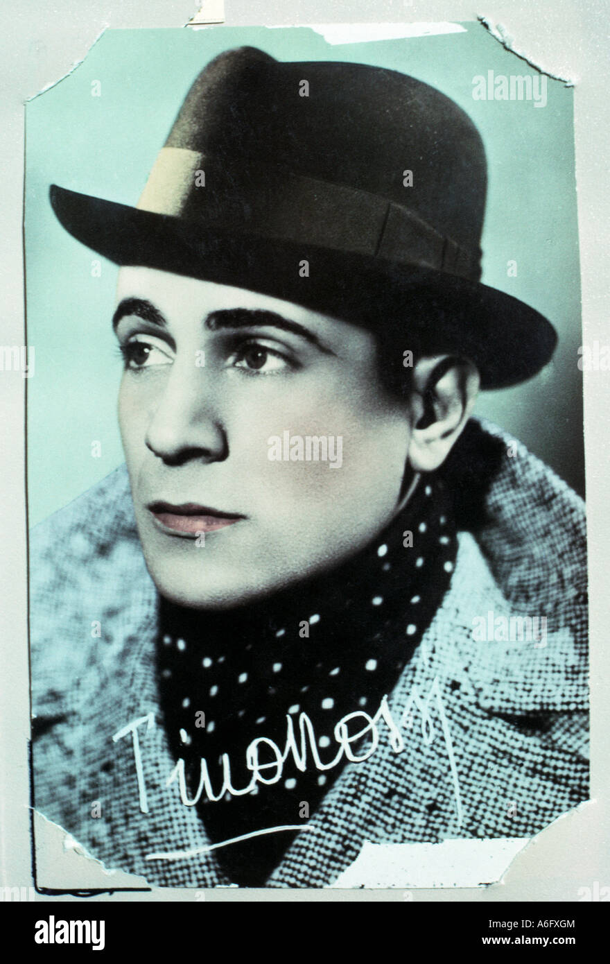 TINO ROSSI French singer 1907 to 1983 Stock Photo - Alamy