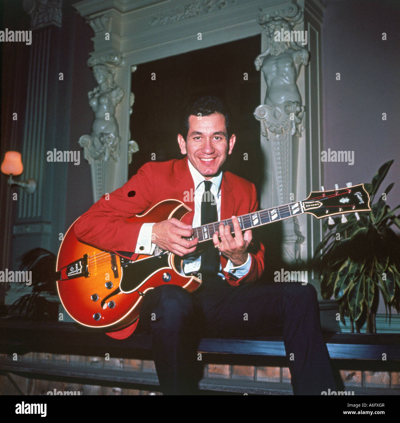 1960s guitar hi-res stock photography and images - Alamy