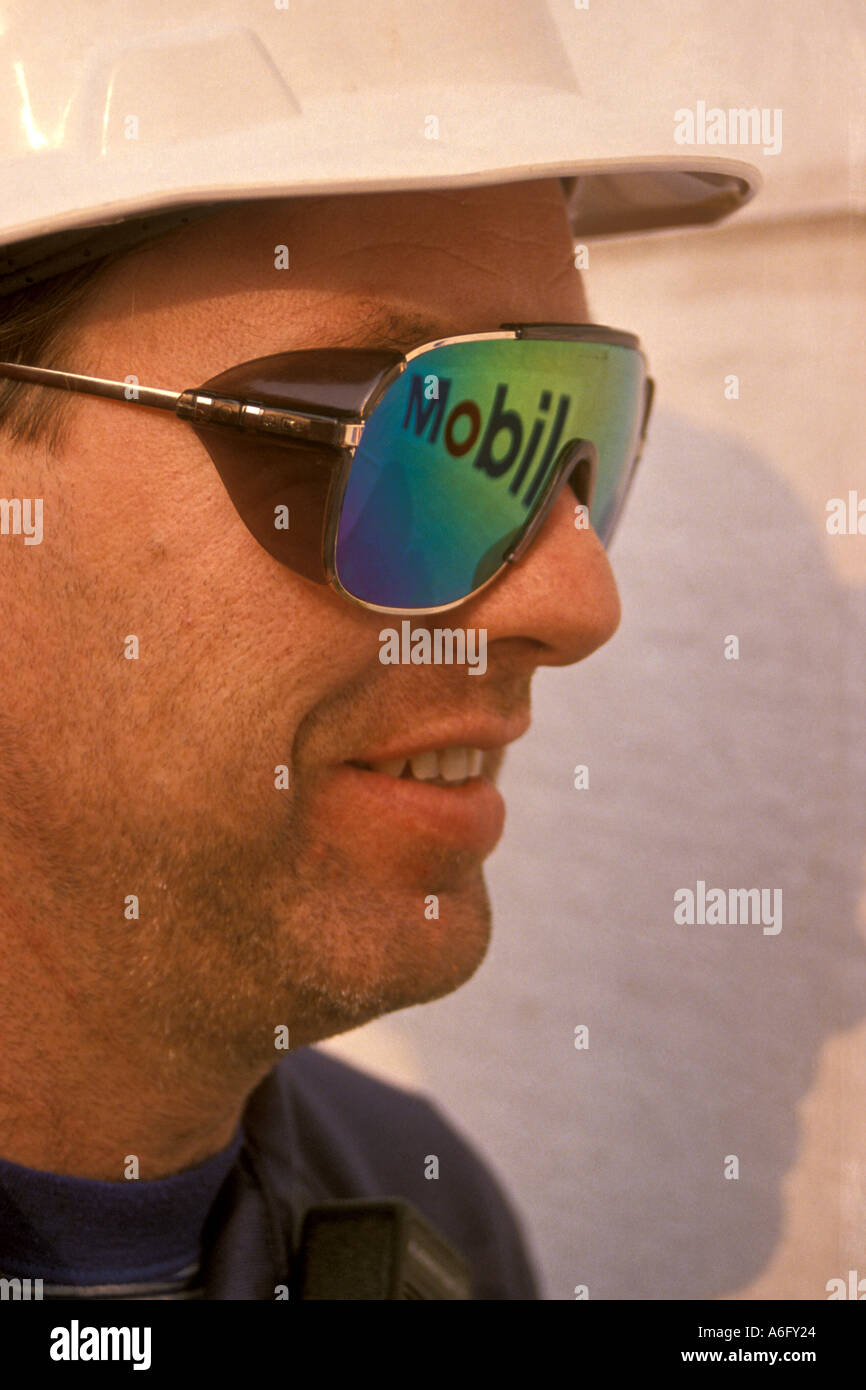 Reflection in safety glasses Stock Photo - Alamy