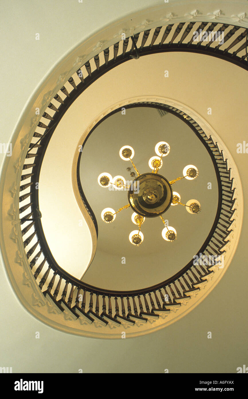 interior spiral staircase State Capitol Building Montgomery Alabama ...