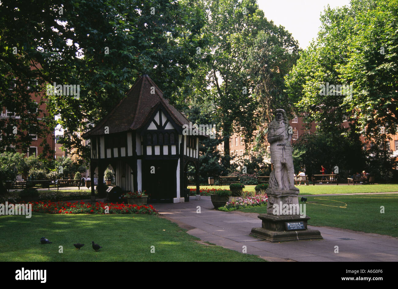 Soho Square in London Stock Photo - Alamy