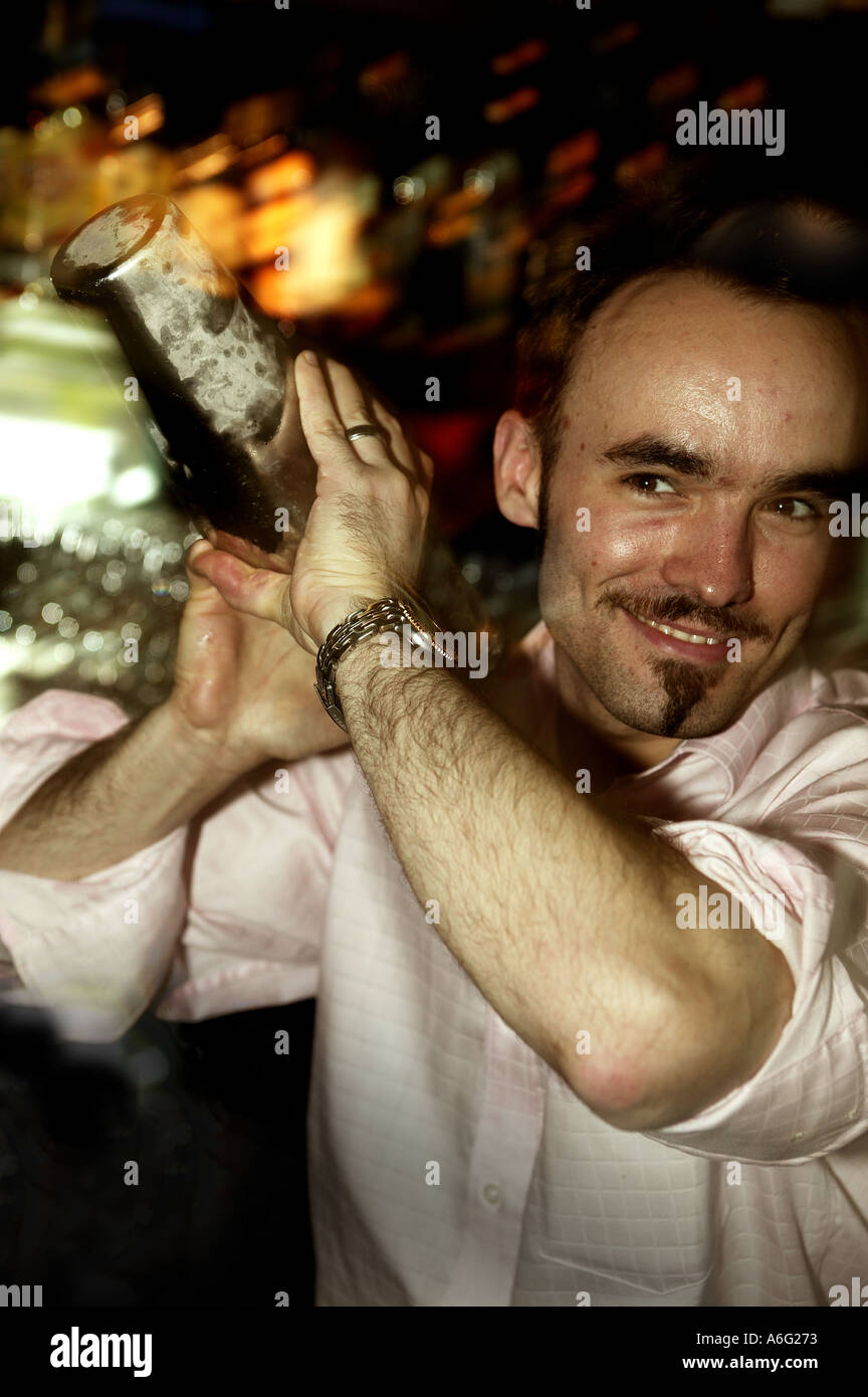 Hand shaking bottle hi-res stock photography and images - Alamy