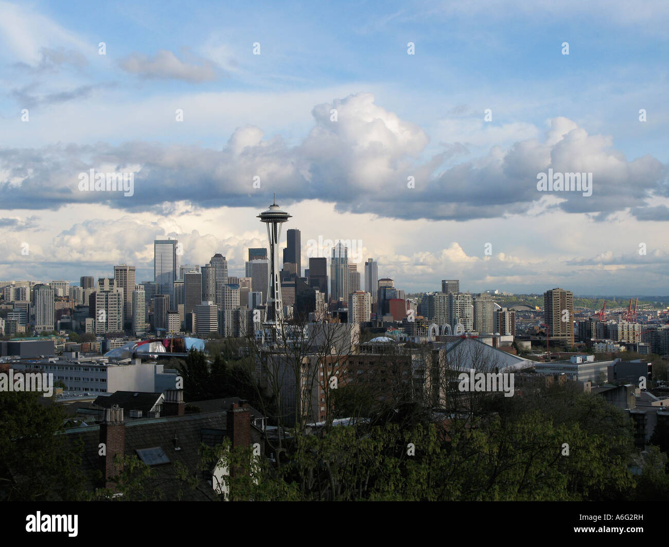 Queen anne district seattle hi-res stock photography and images - Alamy
