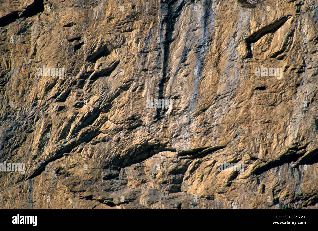 Abstract natural outdoors background image of granite stone cliff rock ...
