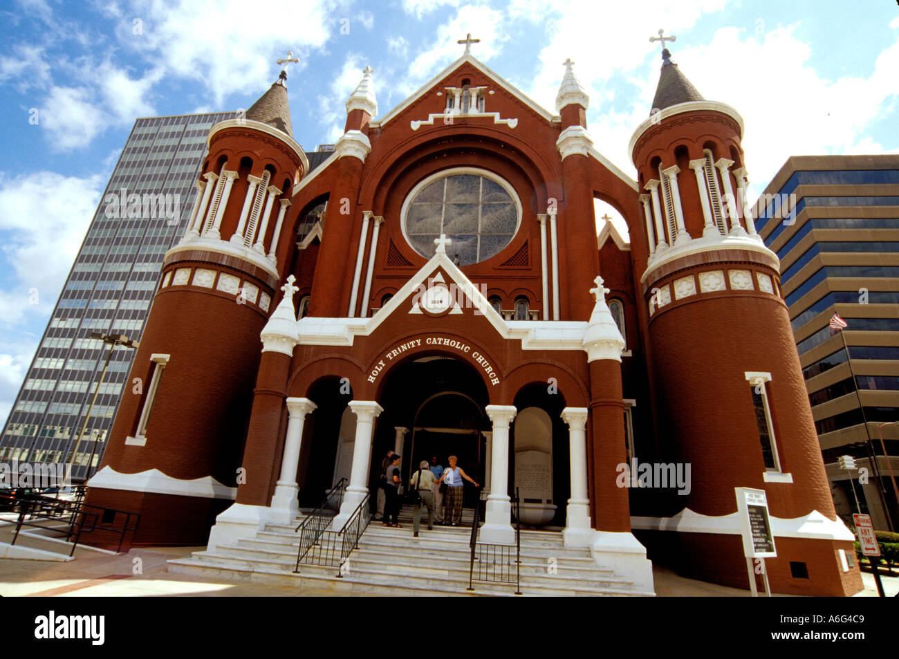 Holy Trinity Catholic Church Stock Photo - Alamy