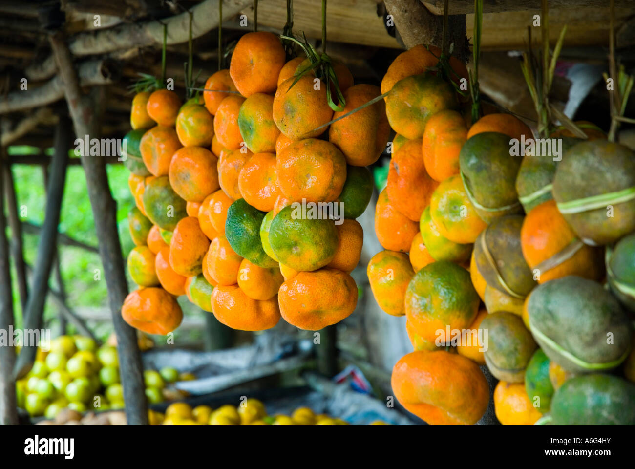 Fruit stand dominican republic hi-res stock photography and images - Alamy