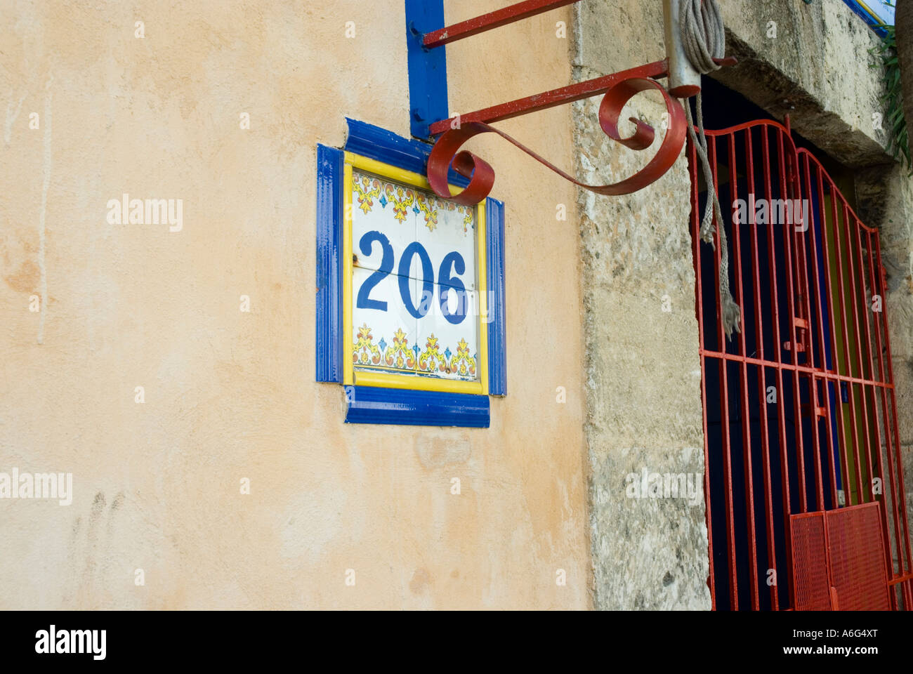 Building number, Colonial Zone, Santo Domingo, Dominican Republic, 1/07 ...