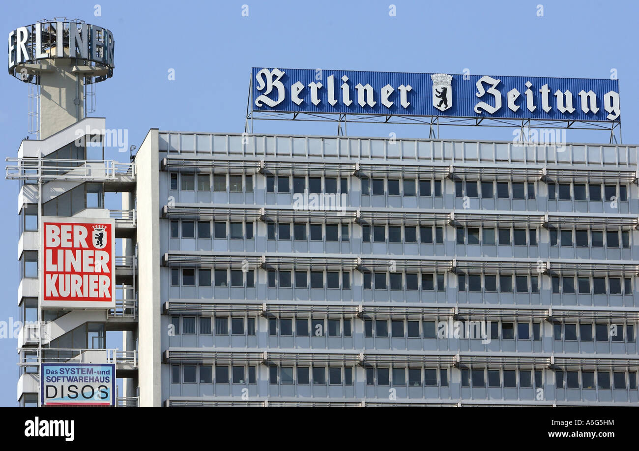 Berlin Publishing Company - Advertisement for the newspaper Berliner ...