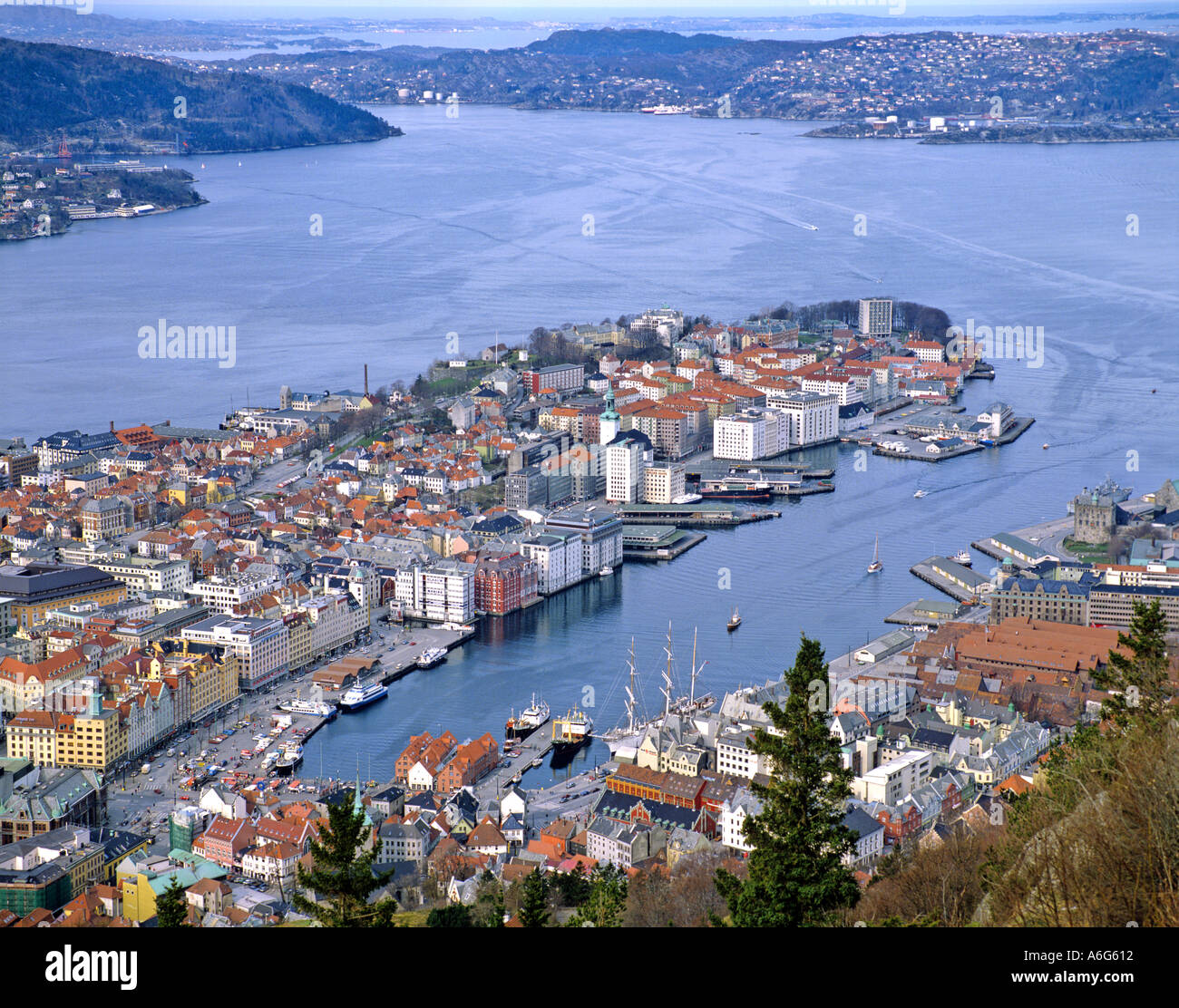 View bergen norway in hi-res stock photography and images - Alamy