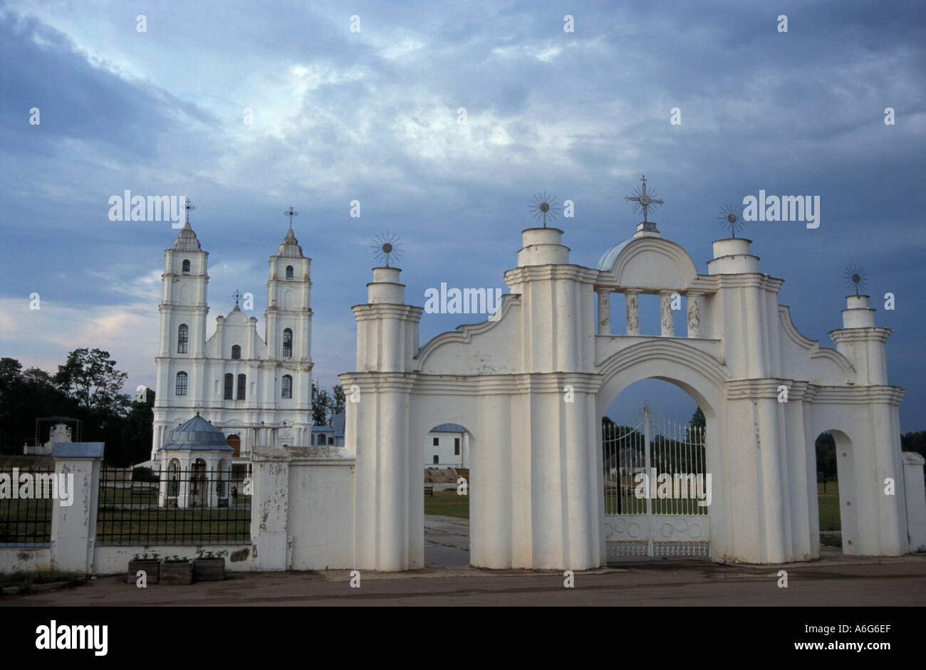 church of Aglona Stock Photo - Alamy