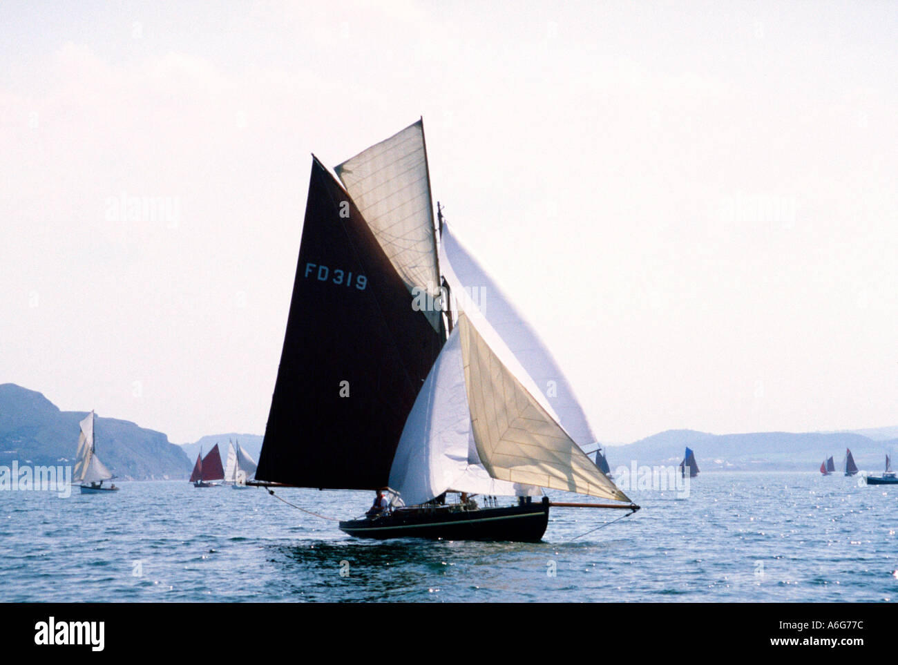 "Morecambe Bay Prawner" FD319 Laura Stock Photo - Alamy