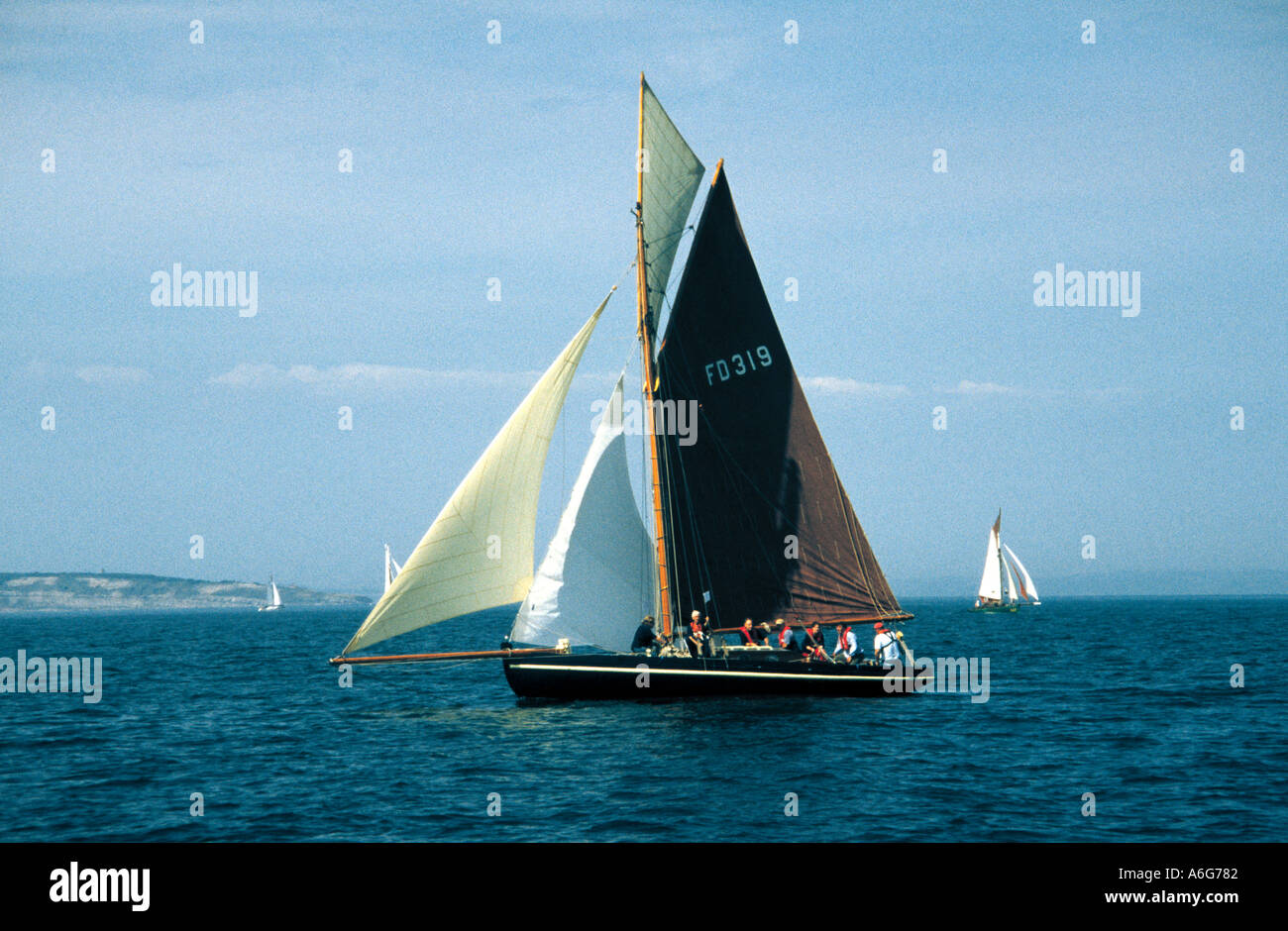 "Morecambe Bay Prawner" FD319 Laura Stock Photo - Alamy