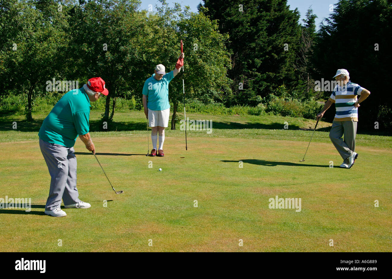 Golf old time hi-res stock photography and images - Alamy