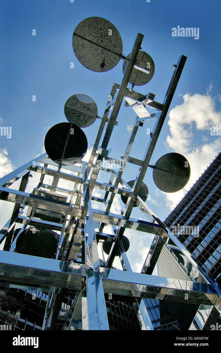 Art at the building of the European Patent Office, Munich, Bavaria ...