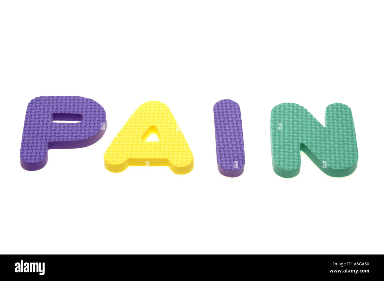 colourful letters, pain Stock Photo - Alamy