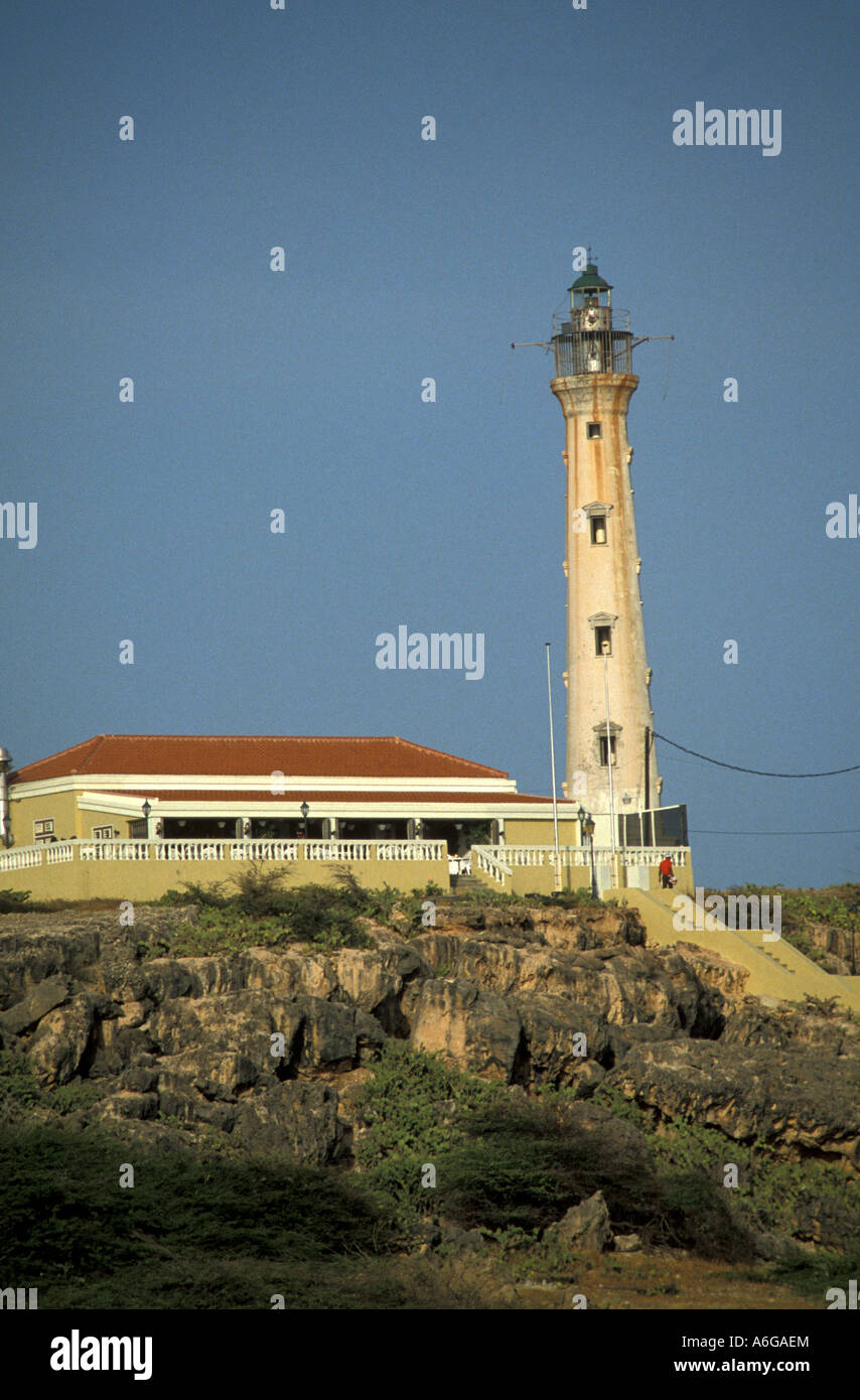 Aruba California Lighthouse caribbean tourist attraction Stock Photo ...