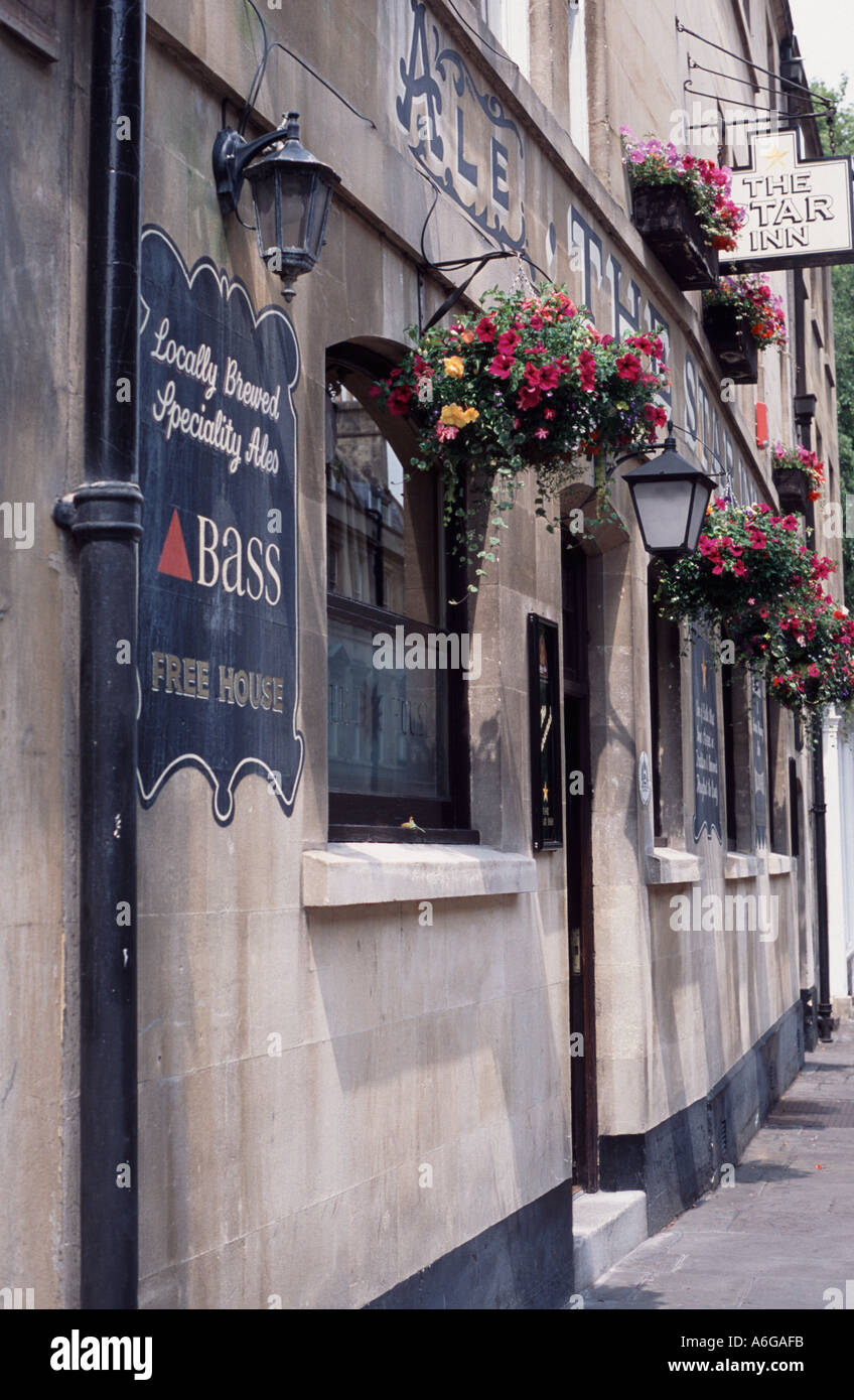 The Star Inn public house Bath Spa, Somerset England UK Stock Photo - Alamy