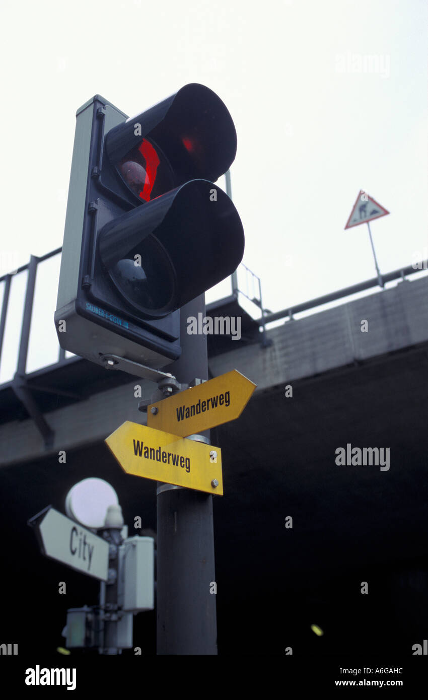 Two road signs Stock Photo - Alamy